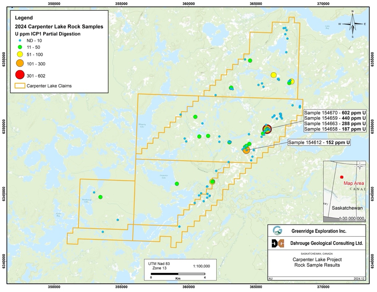 Greenridge Exploration Announces Results of its 2024 Exploration ...
